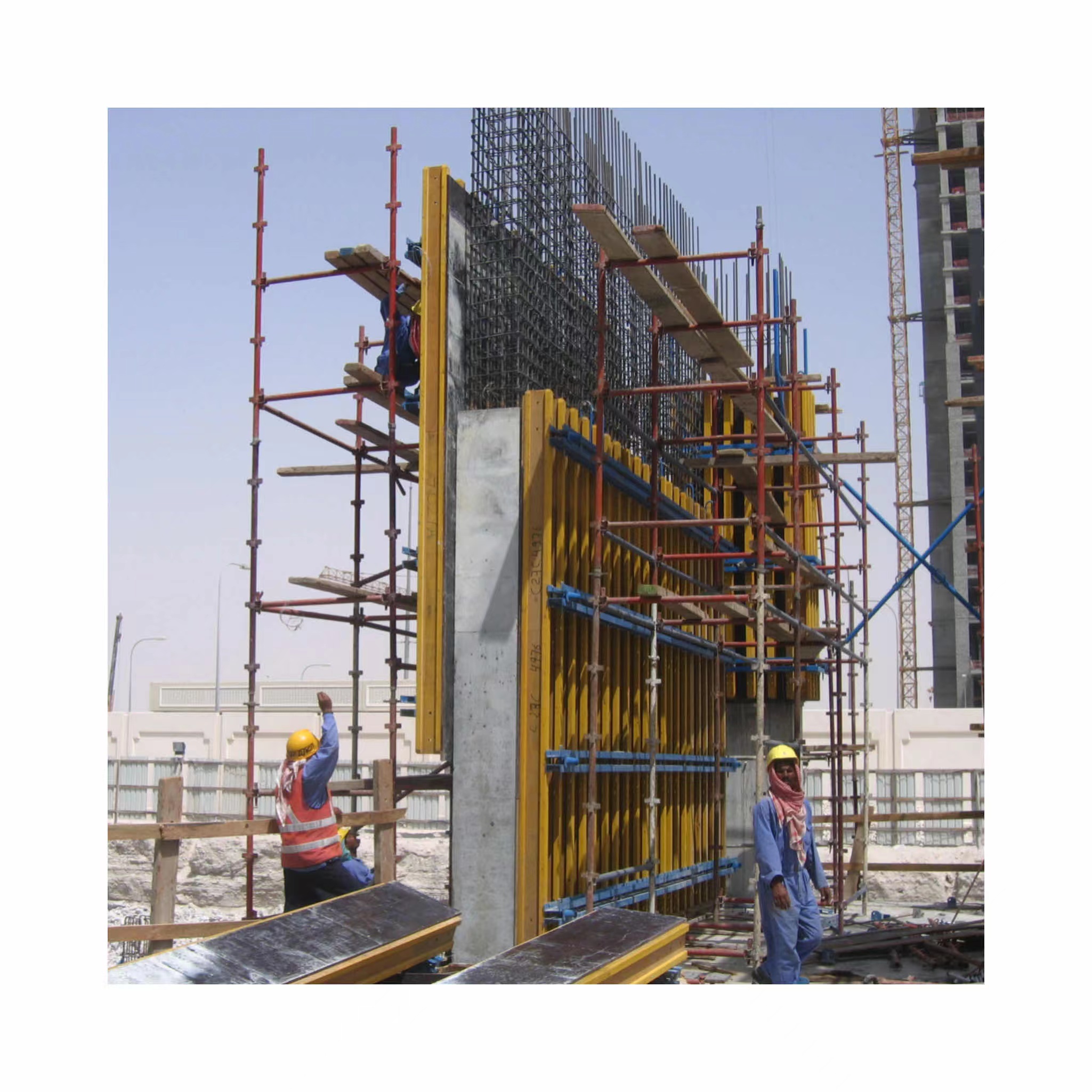 Modular Wall Formwork Plywood Steel Waling Panels Column from China ...