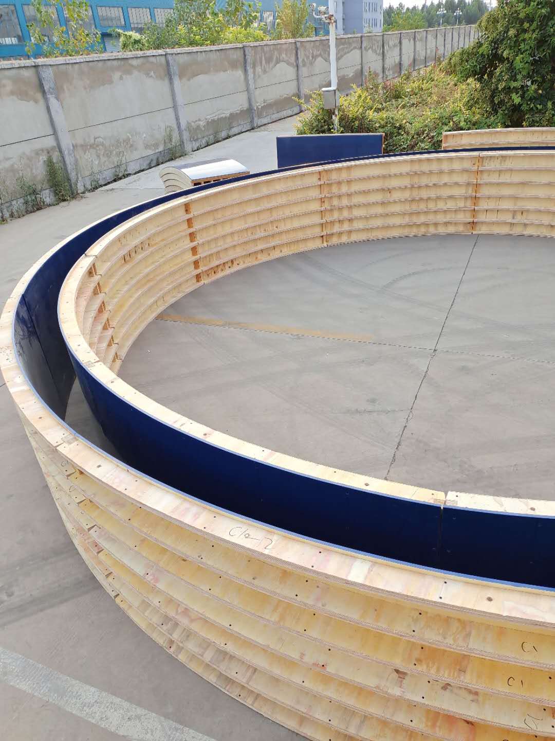 China Light Weight Timber Curved Wall Tank Formwork manufacturers ...