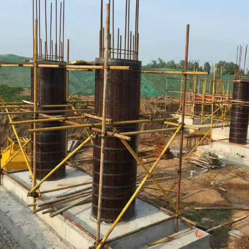 China Plywood Column Circular Formwork manufacturers, Plywood Column ...