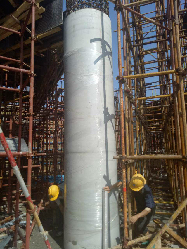 Huge Diameter wooden Square Circle Formwork Round Column from China ...